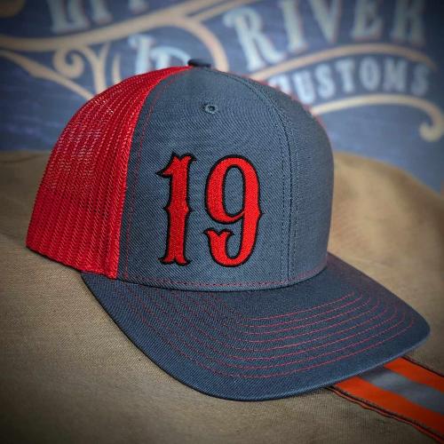 Custom Firefighter Embroidered hats - LittleRiverCustoms