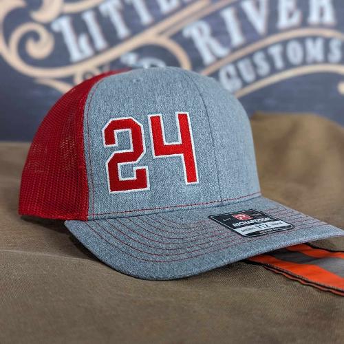 Custom Firefighter Embroidered hats - LittleRiverCustoms