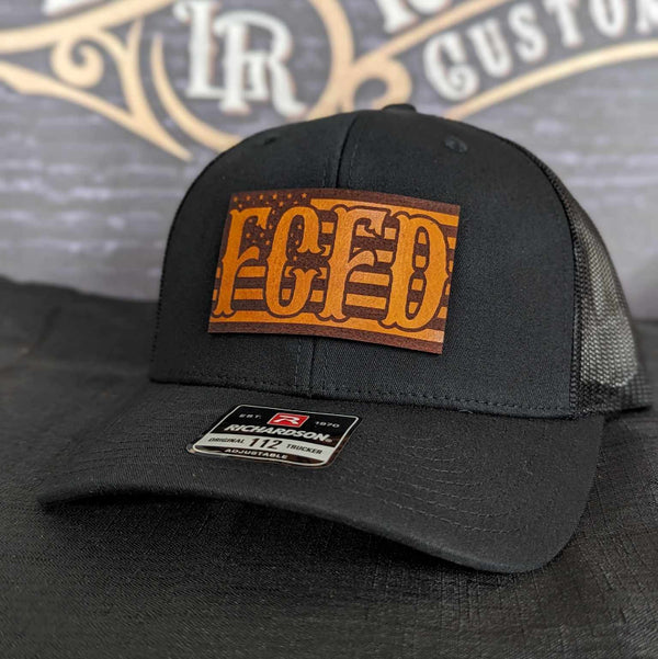 Custom Flag leather patch | LRC - LittleRiverCustoms