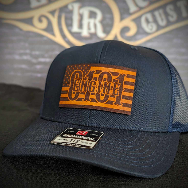 Custom Flag leather patch | LRC - LittleRiverCustoms