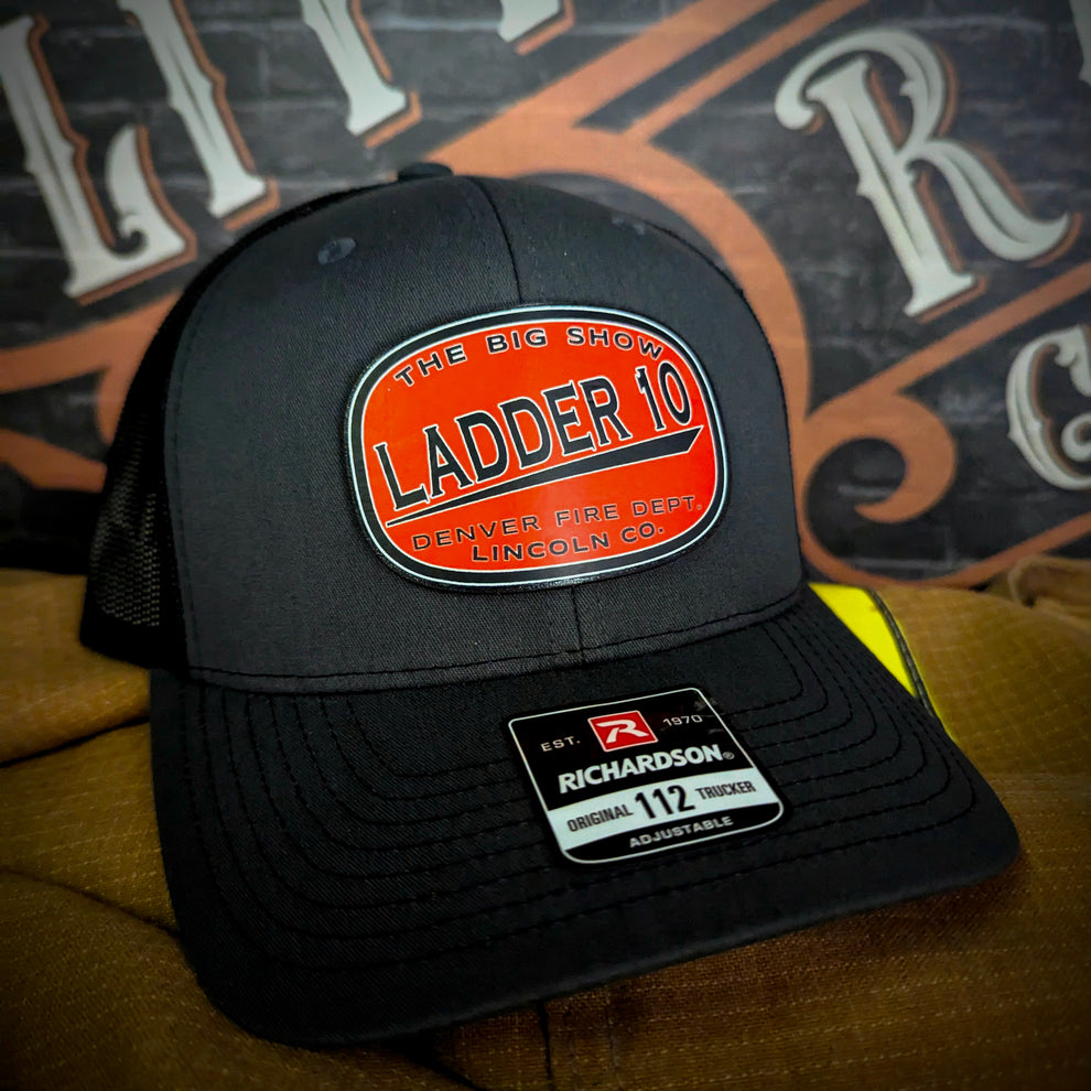 Denver NC Fire Department Hat Custom Leather Patch Richardson ...
